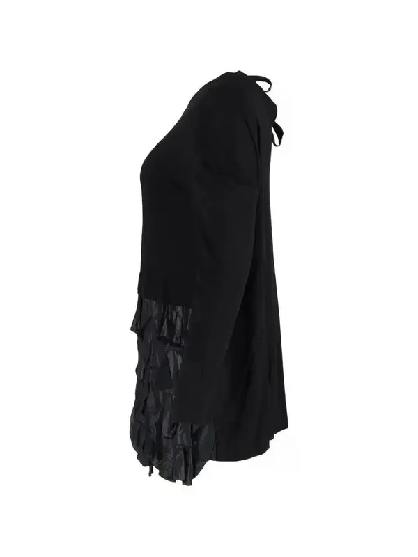 Miu Miu Long-sleeve Ruffled Blouse