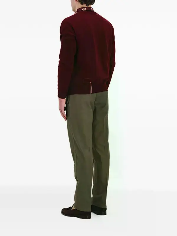 FORTELA Cooper Cashmere Sweater - Red