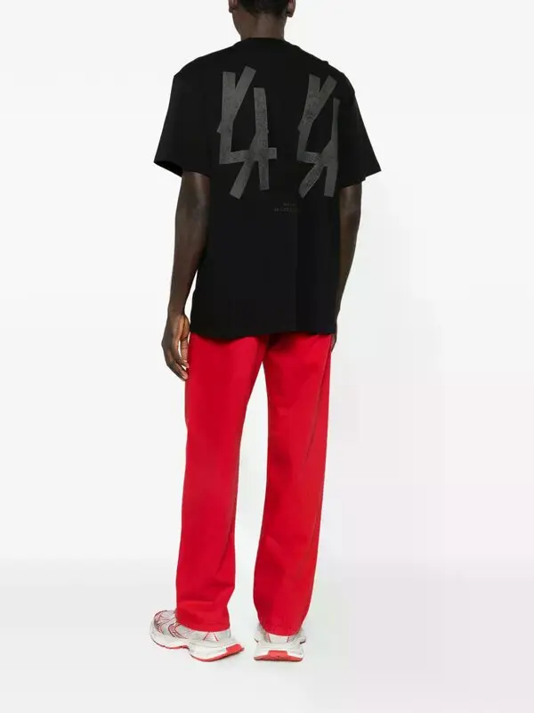 44 LABEL GROUP Blacklisted Crew-neck T-shirt - Black