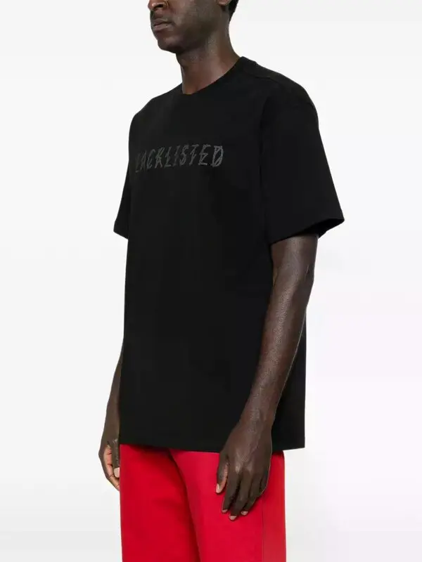 44 LABEL GROUP Blacklisted Crew-neck T-shirt - Black