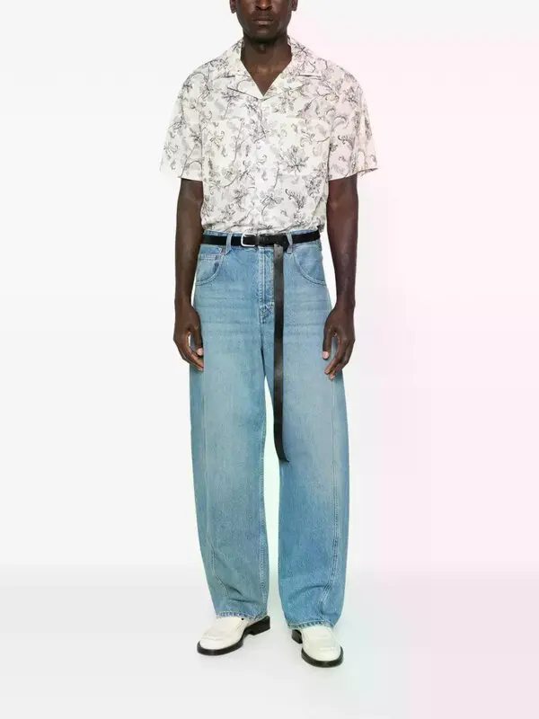 GOLDEN GOOSE Floral-print Shirt