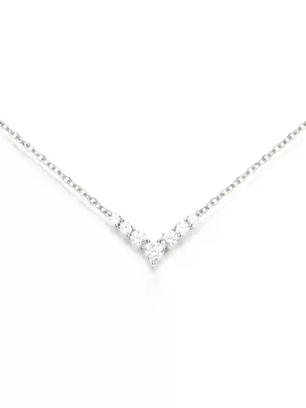 Melissa Kaye Aria Diamond Necklace - Silver