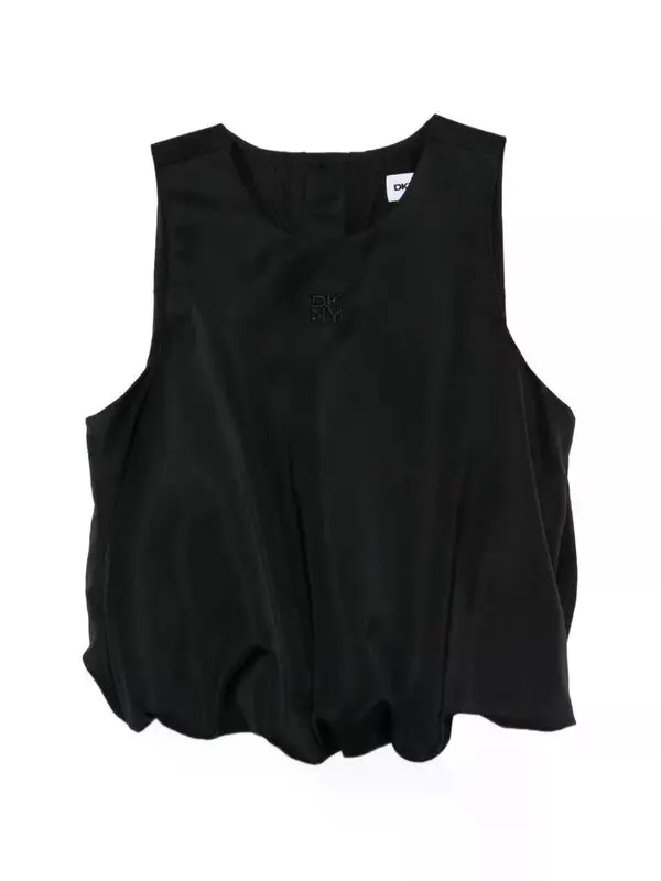 Dkny Sleeveless Bubble Hem Tank Top