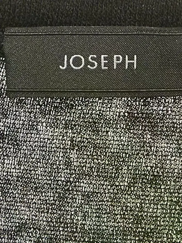 JOSEPH Ruched Sleeve Scoop Neck Top