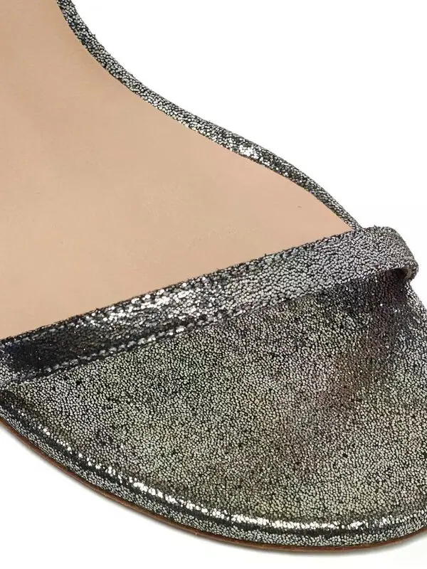 STUART WEITZMAN Stiletto Heel Ankle Strap Sandals