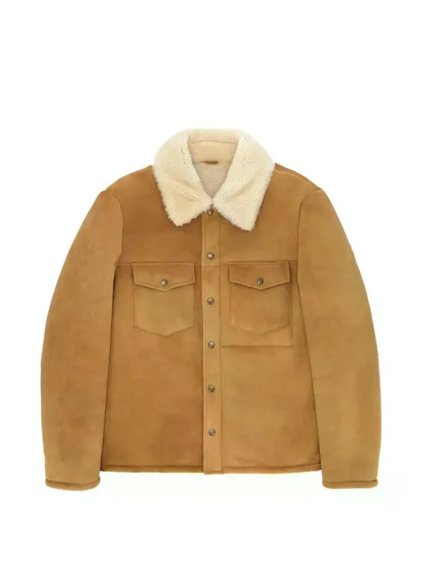 FORTELA Shearling Patch-pocket Jacket