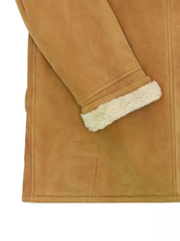 FORTELA Double-breasted Shearling Jacket