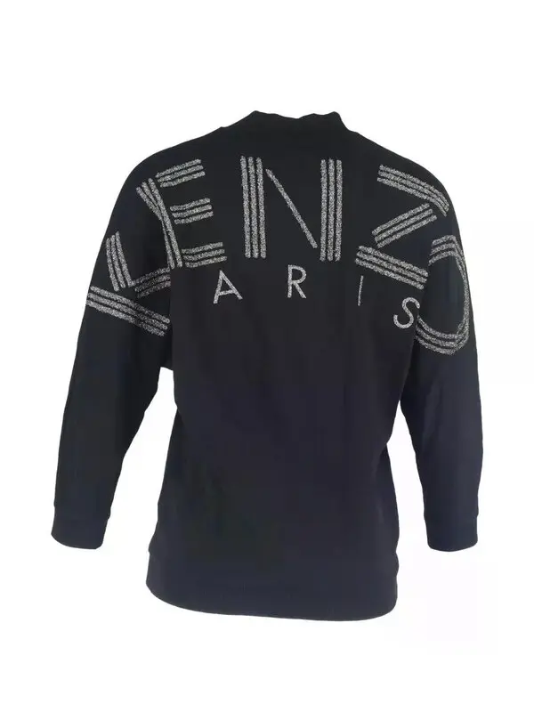 Kenzo V-neck Logo Detail Sweater