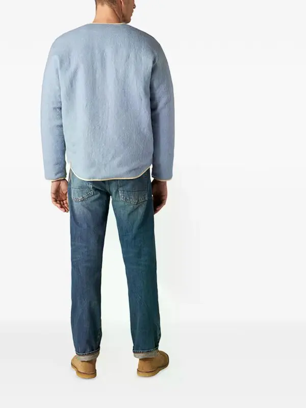 FORTELA Patch Pocket Zip Wool Jacket