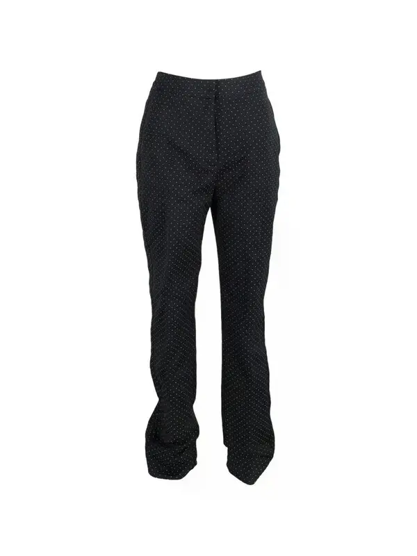 Erdem Polka-dot High-waisted Trousers