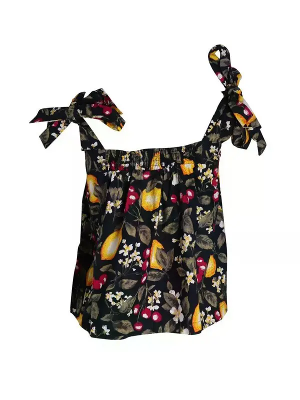 Ba&sh Eiffel Printed Blouse