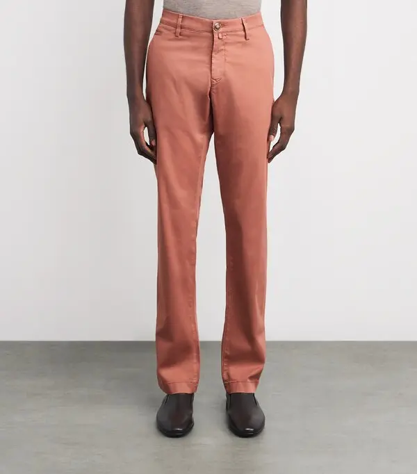 Jacob Cohen Bobby Slim Fit Trousers - Orange