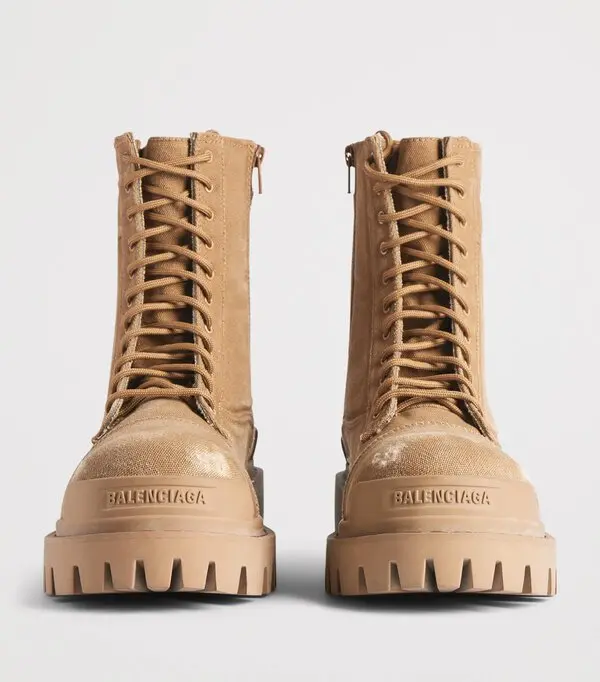 Balenciaga Combat Strike Ankle Boots