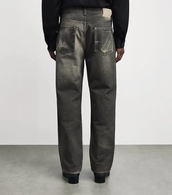 Our Legacy Third Cut Trompe-l'oeil Jeans - Black