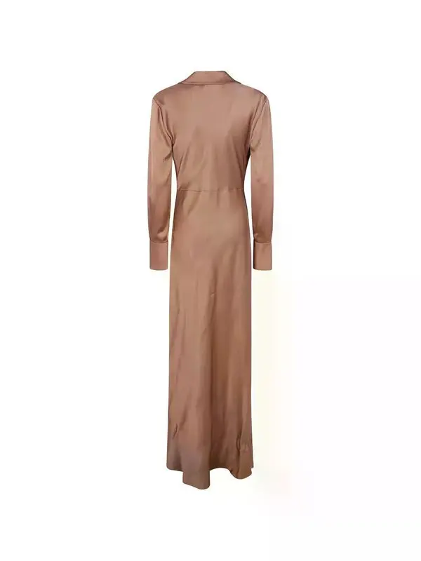 Simkhai Adelle Long-sleeved Maxi Dress - Neutrals
