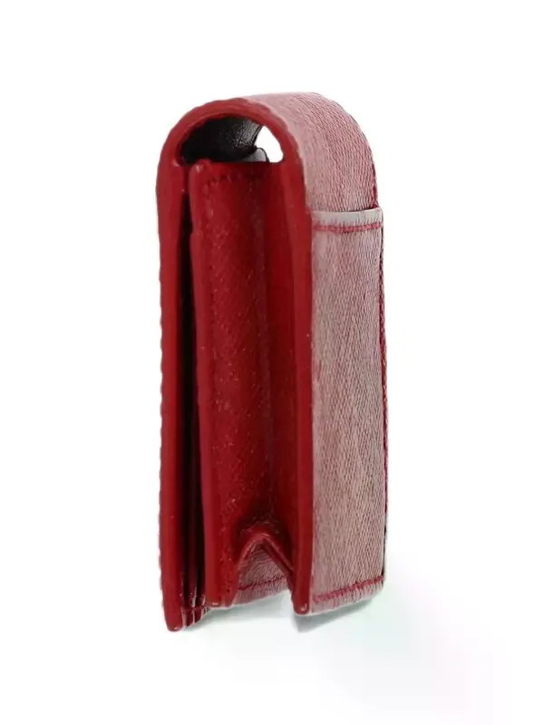 Montblanc Logo-plaque Flap Card Holder - Red