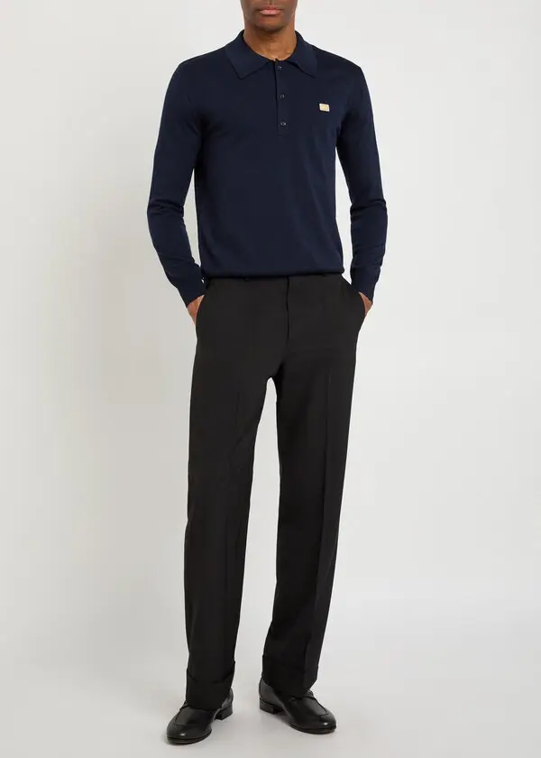 Valentino Garavani Wool Polo Shirt