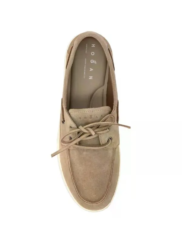 Hogan H-tv Suede Loafers