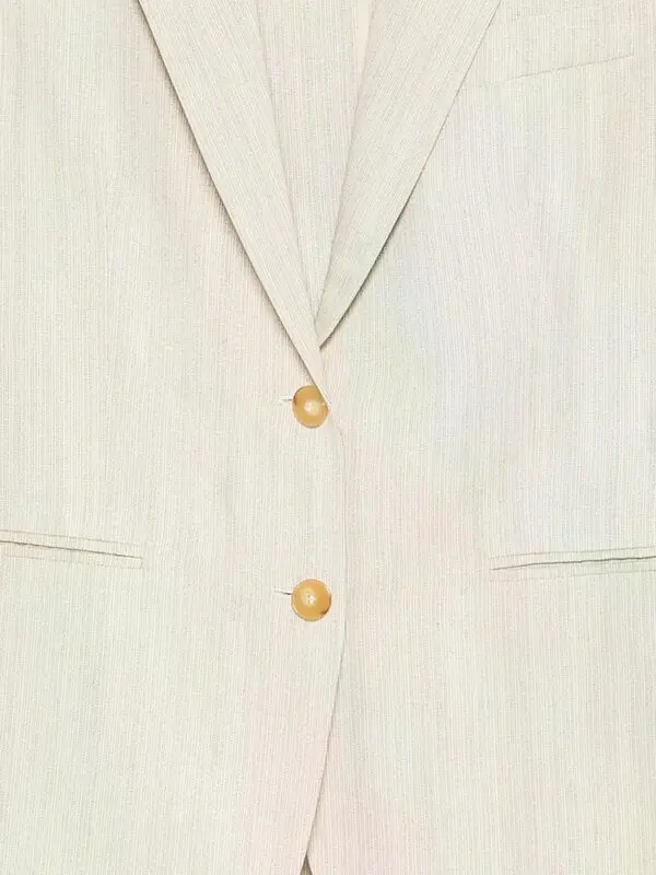 ALYSI Buttoned Striped Blazer