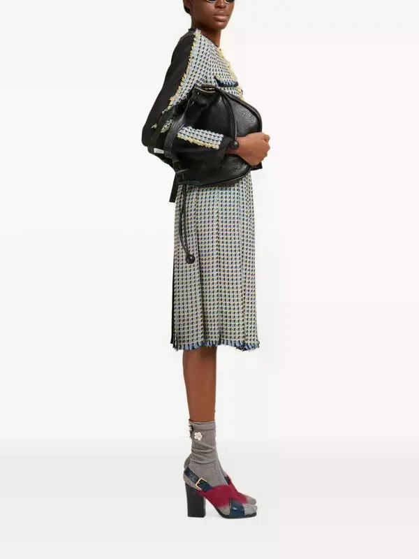 Marni Pleated Midi Skirt