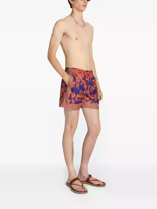 Dries Van Noten Printed Swim Shorts