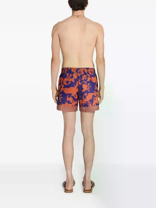 Dries Van Noten Printed Swim Shorts