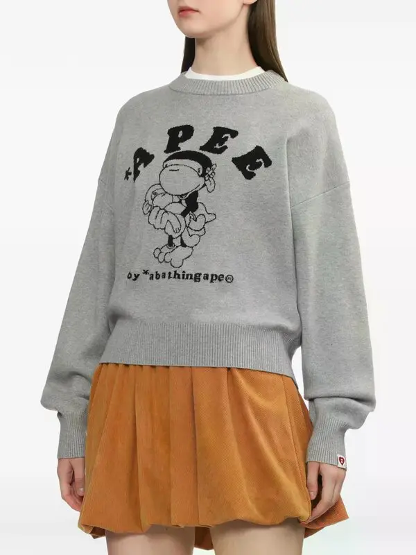 AAPE BY *A BATHING APE Crew Neck Sweater