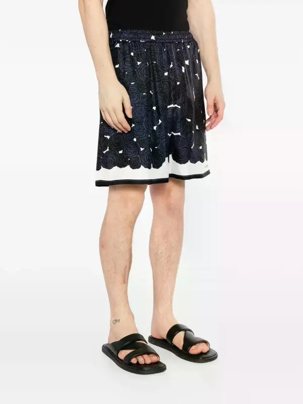 Givenchy Floral Print Bermuda Shorts