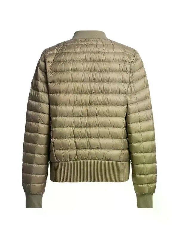 PARAJUMPERS Leila Ribbed Bomber Jacket - Neutrals