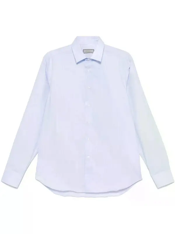 Canali Striped Shirt - Blue