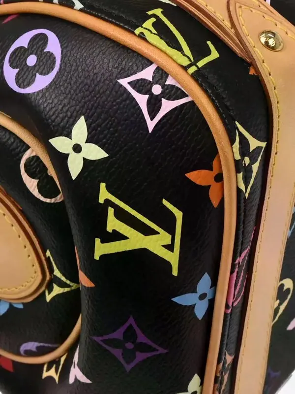 LOUIS VUITTON Priscilla Monogram Handbag - Black