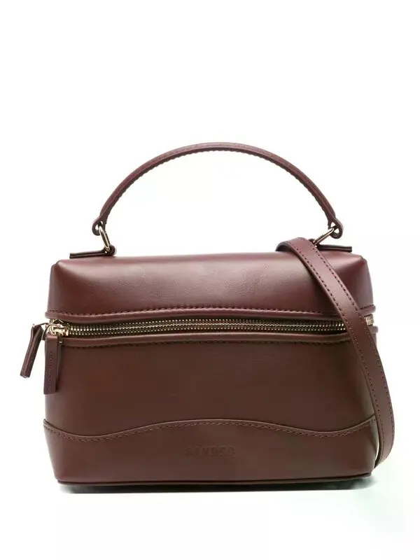 Sandro Tangolino Leather Bag - Brown