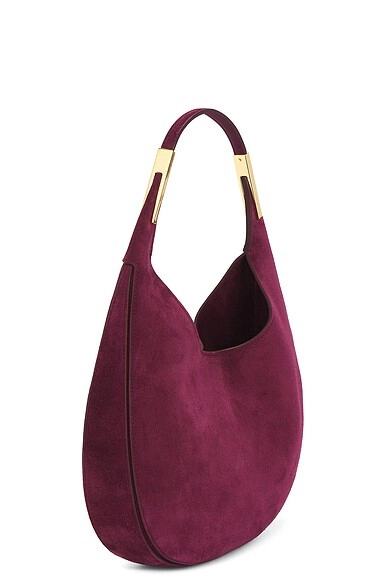 Savette Small Florence Hobo Bag - Plum