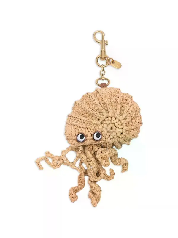 ANYA HINDMARCH Hermit Crab Charm Keyring - Neutrals