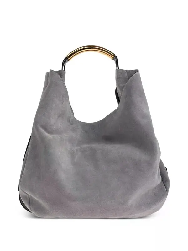 Moschino Handle Shoulder Bag - Grey