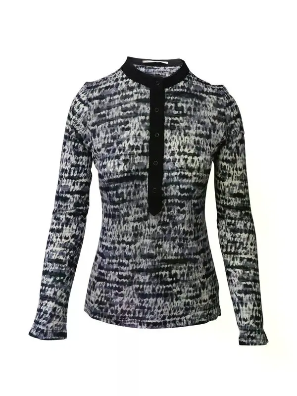 Proenza Schouler White Label Printed Cotton Blouse