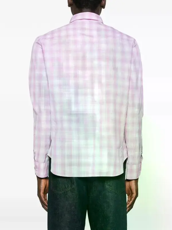TOM FORD Check-pattern Chest-pocket Shirt