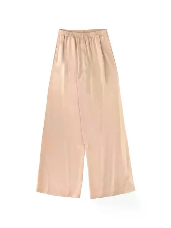 Fabiana Filippi Wide Leg Elasticated Waistband Trousers - Neutrals