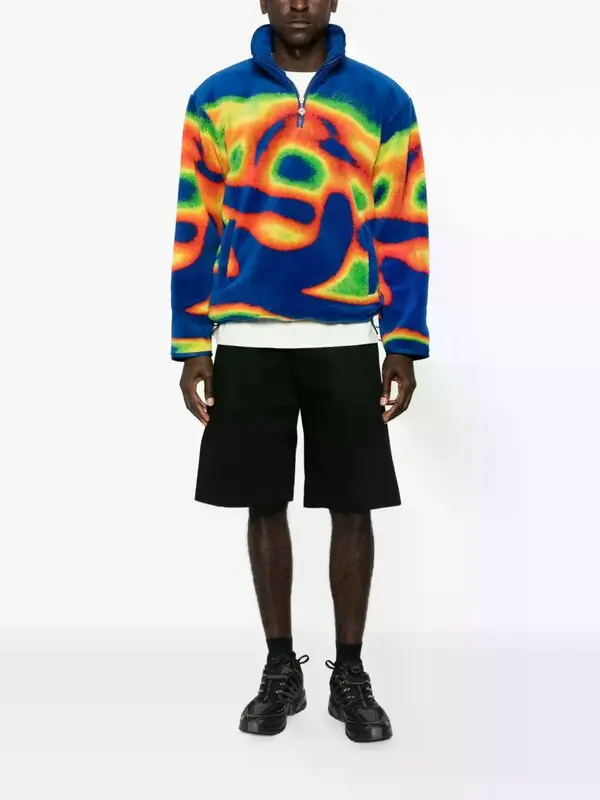 Casablanca Abstract Fleece Sweatshirt
