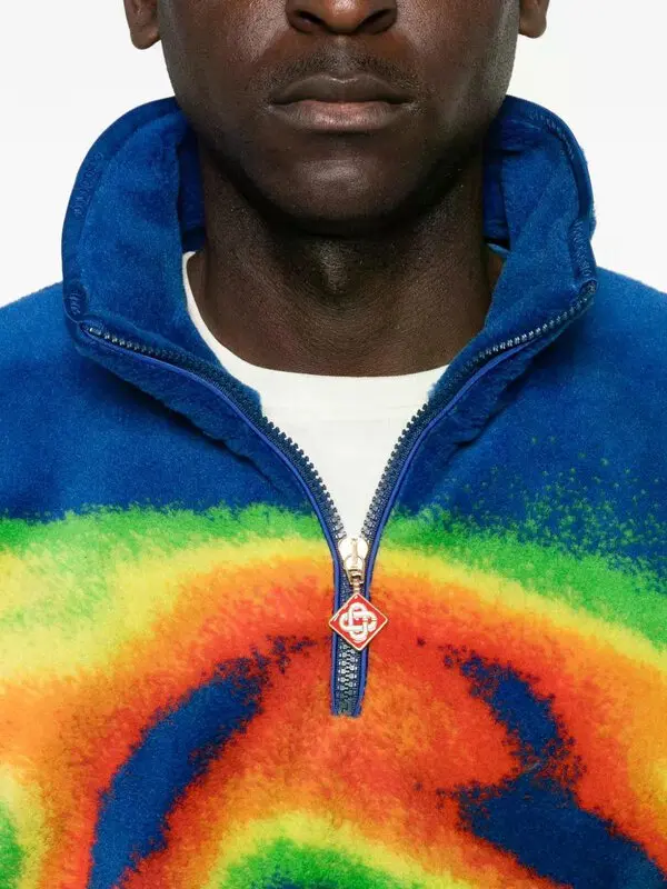 Casablanca Abstract Fleece Sweatshirt