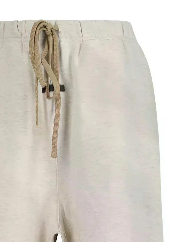 Fear Of God Wide Leg Track Pants With Drawstring Waist - Neutrals