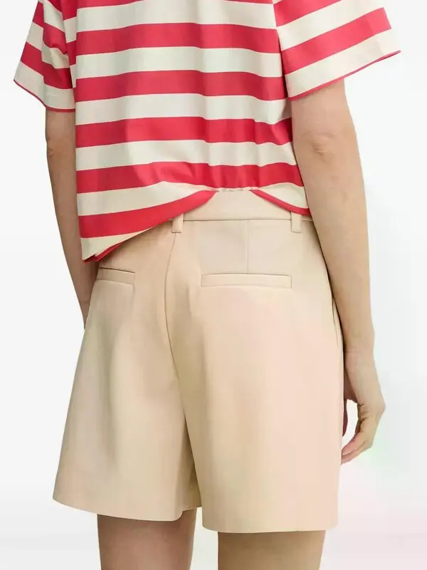 STAND STUDIO Belen Belt-loop Pleated Shorts