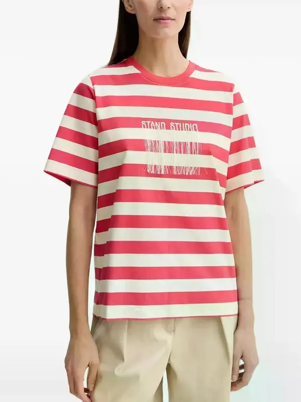 STAND STUDIO Belen Belt-loop Pleated Shorts