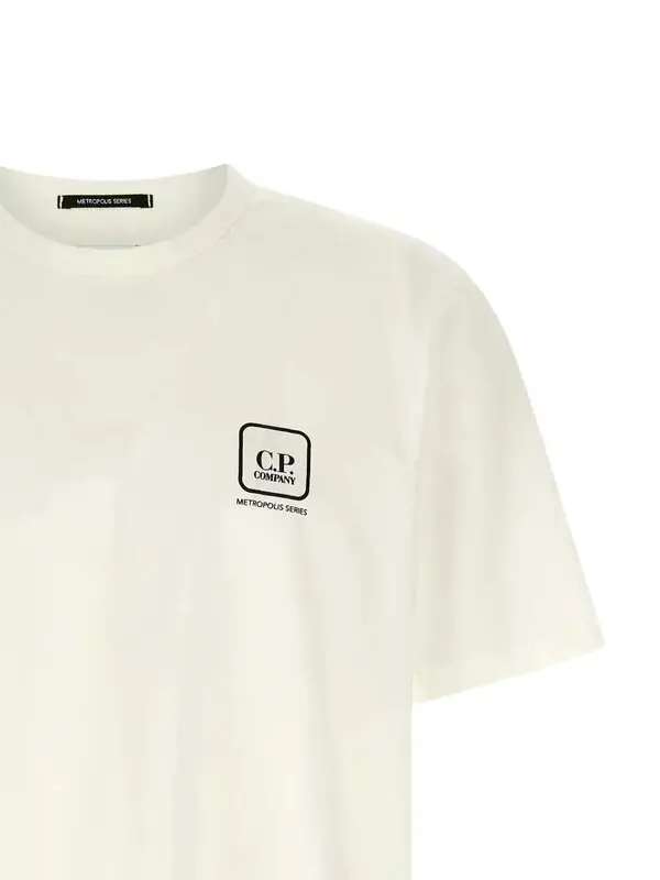 C.P. COMPANY Metropolis Series Logo-print Crew-neck T-shirt