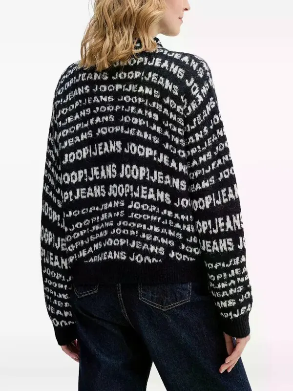 JOOP! Kalissa Logo Jacquard Pullover