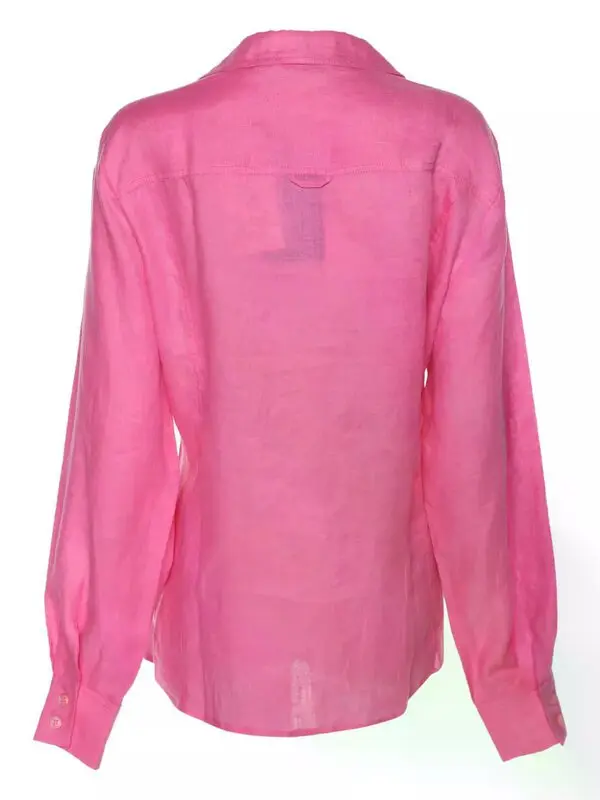 Marina Rinaldi Linen Button-up Shirt