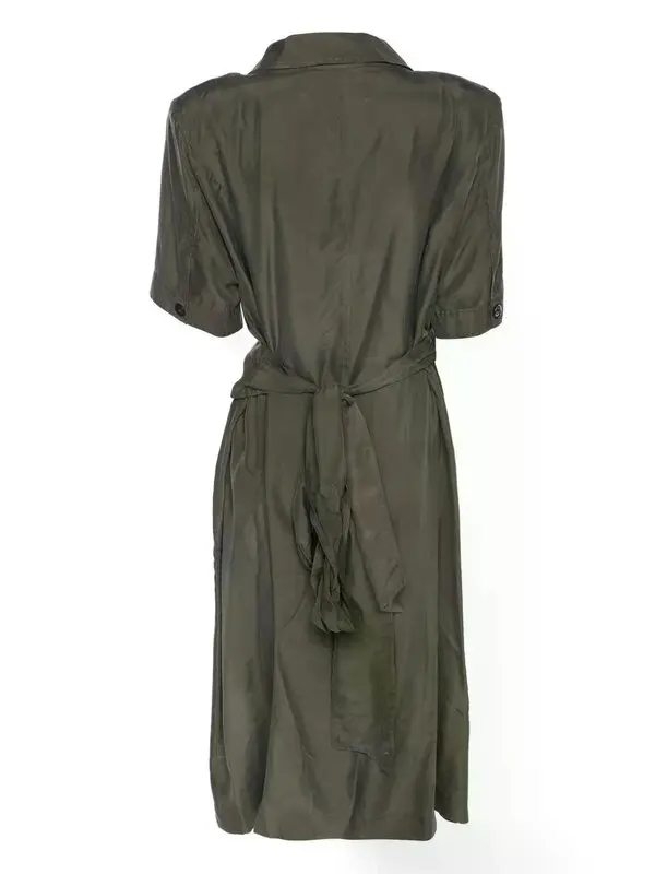 Marina Rinaldi Belted Wrap Midi Dress