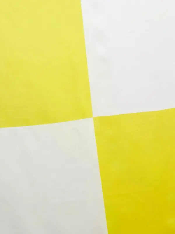 LOUIS VUITTON Checkered Silk Scarf
