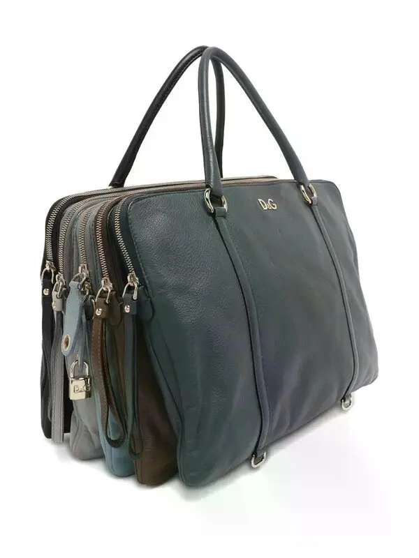 Dolce & Gabbana Logo Embellished Tote Bag