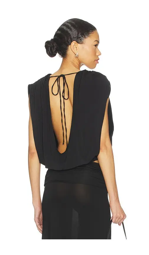 THE LINE BY K Bobi Draped Shell Top